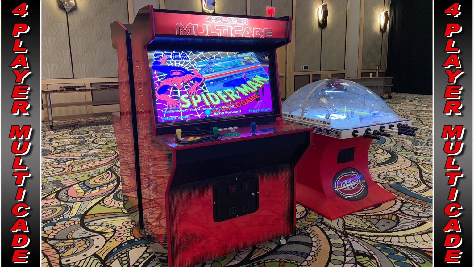 Multicade 4-Player | Orlando Arcade Game Rentals