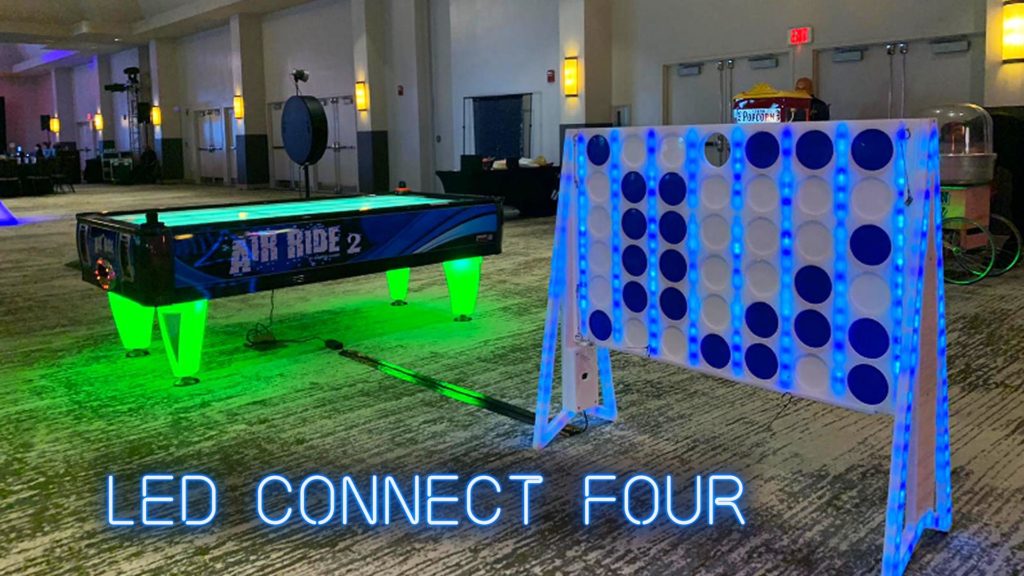 Giant LED Connect Four | Orlando Arcade Game Rentals