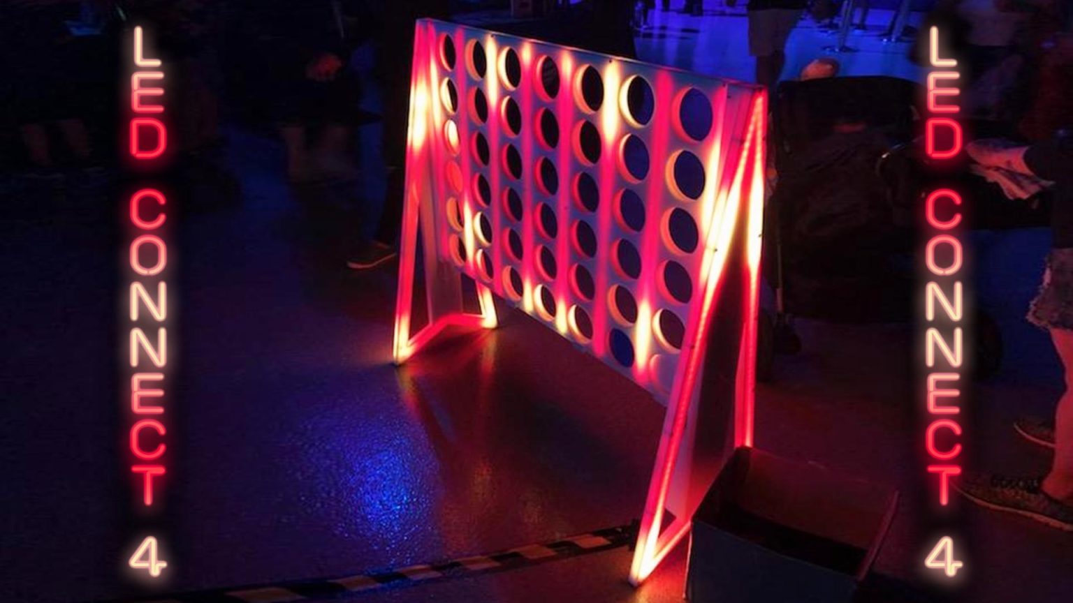 Giant LED Connect Four | Orlando Arcade Game Rentals