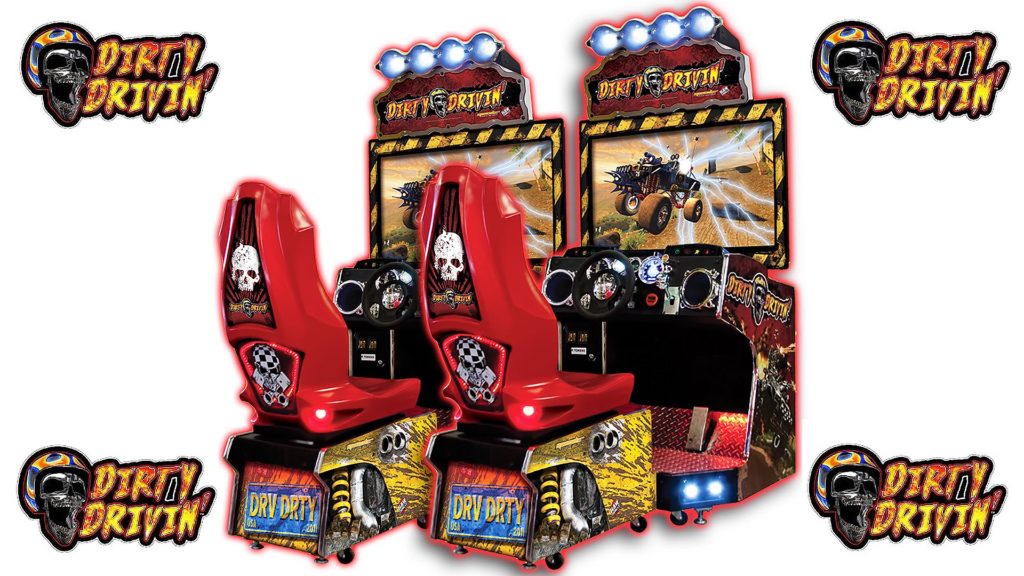 Driving Game Dirty Driving | Orlando Arcade Game Rentals