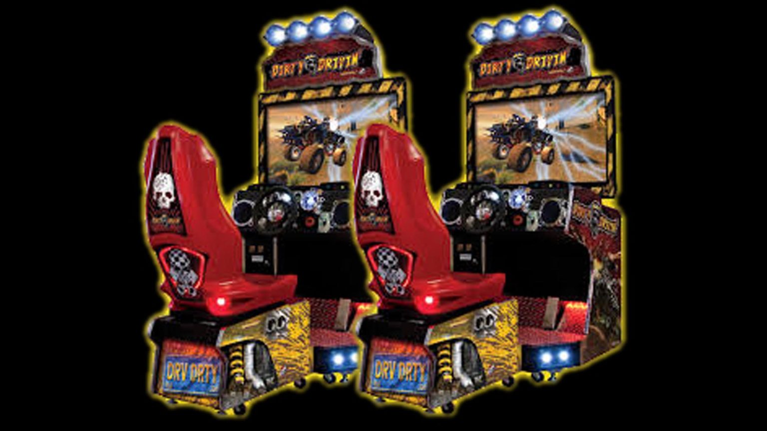 Driving Game Dirty Driving | Orlando Arcade Game Rentals