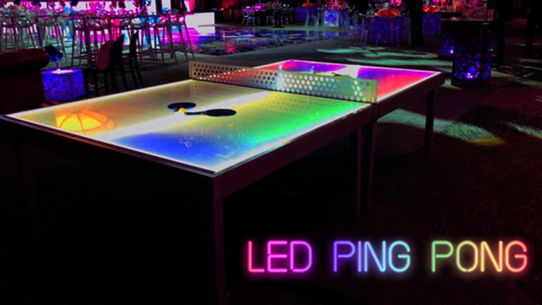 Ping Pong LED | Orlando Arcade Game Rentals