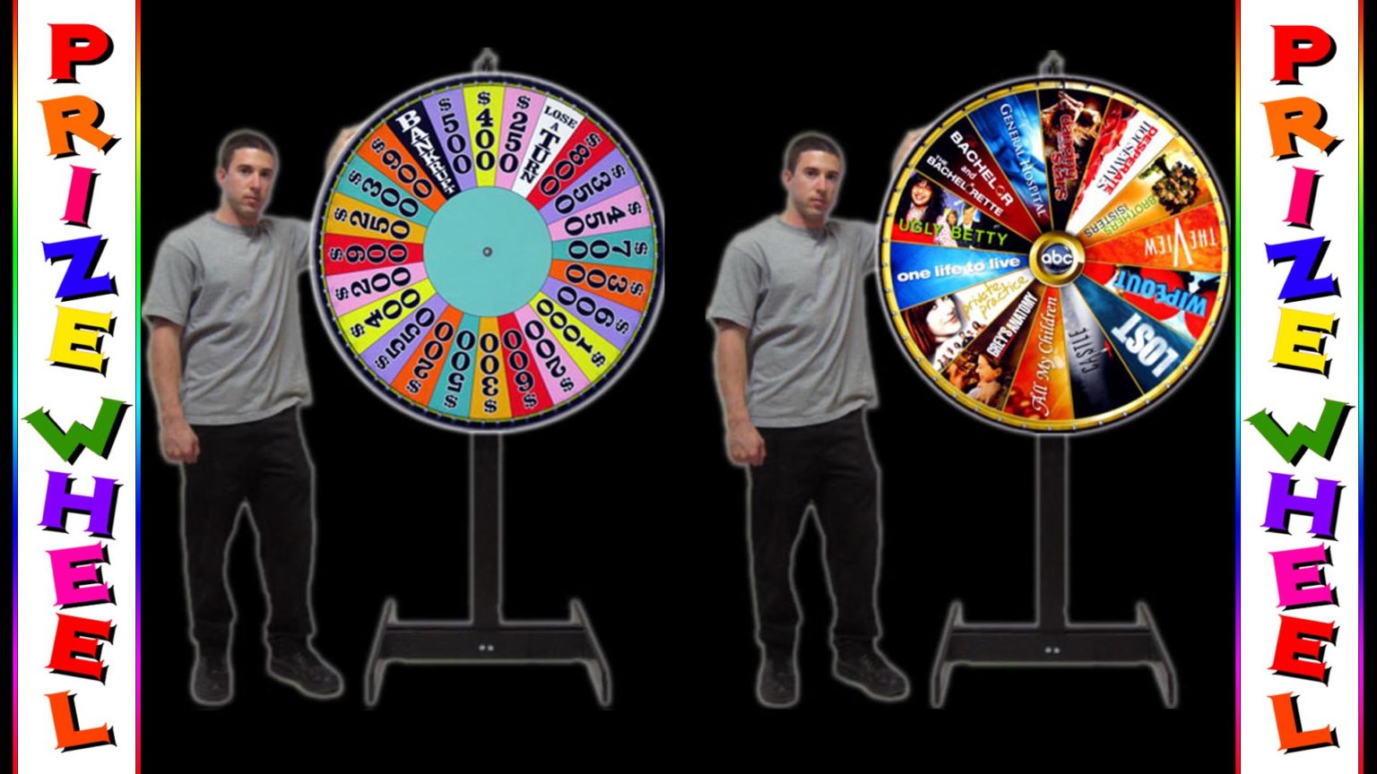Prize Wheel | Orlando Arcade Game Rentals