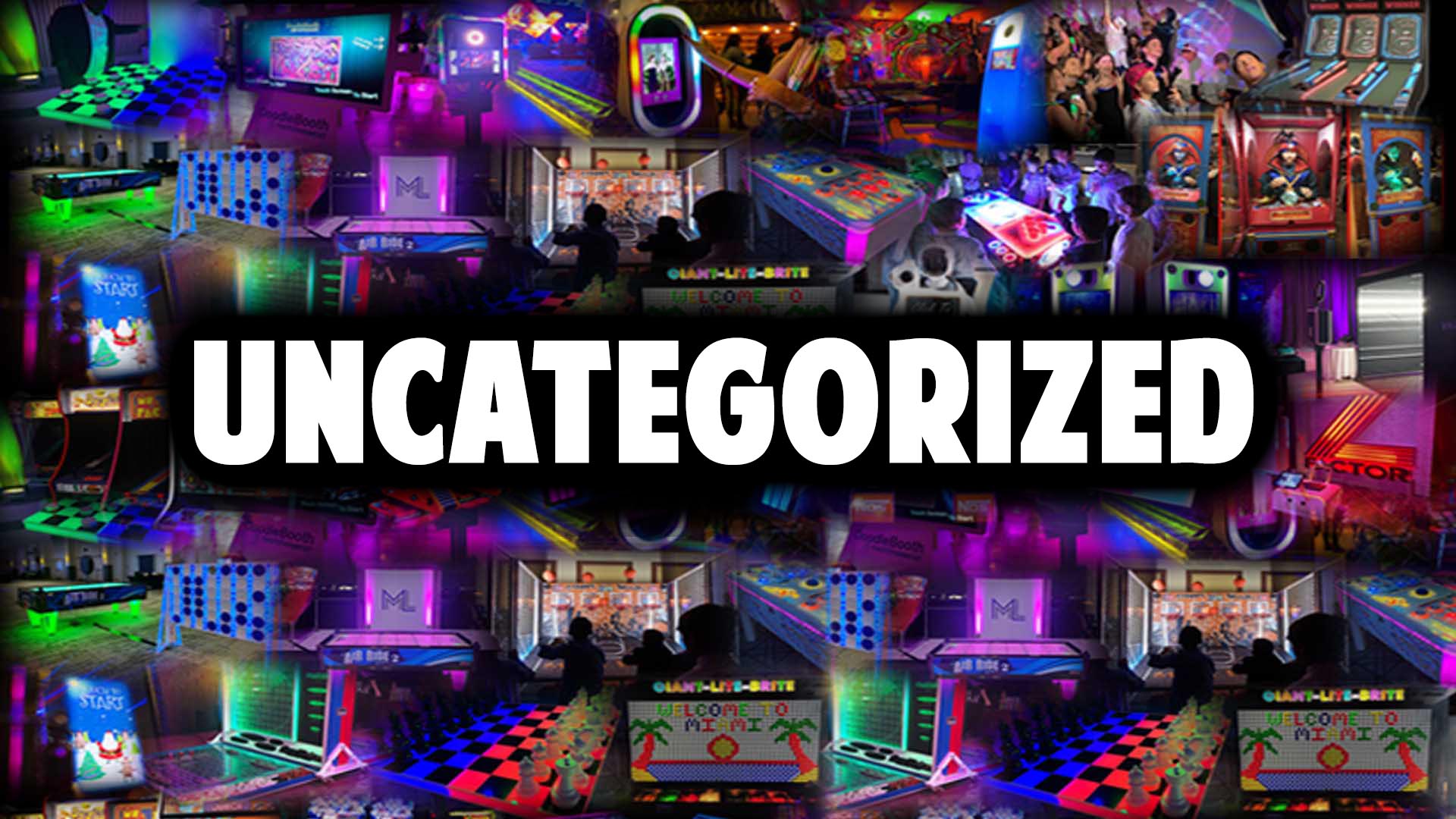 Uncategorized Games Archives | Orlando Arcade Game Rentals