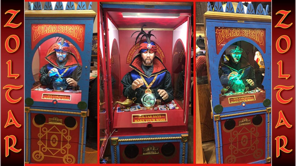 Fortune Teller Zoltar | Orlando Arcade Game Rentals