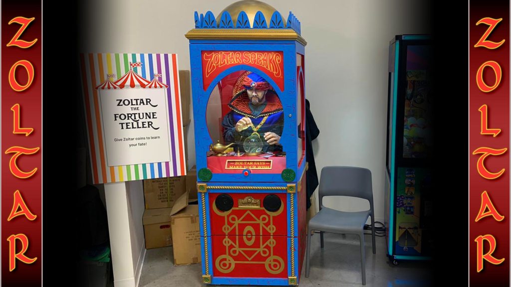 Fortune Teller Zoltar | Orlando Arcade Game Rentals