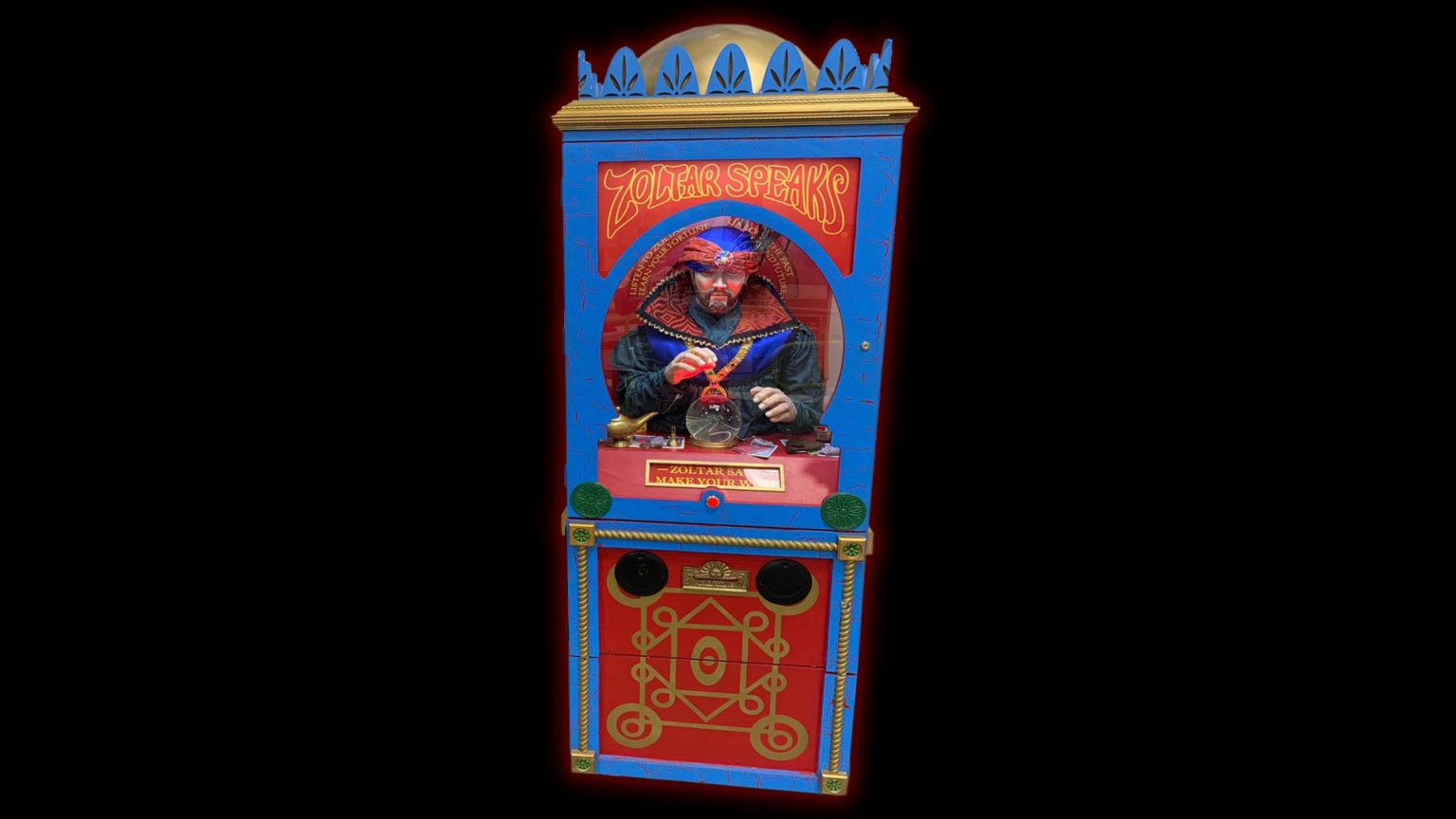 Fortune Teller Zoltar | Orlando Arcade Game Rentals