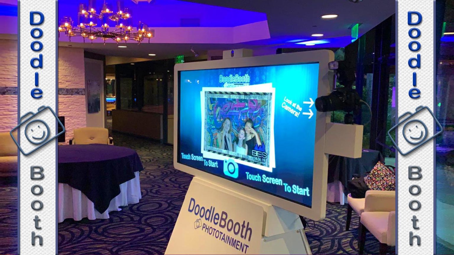 Doodle Booth Photo Booth | Orlando Arcade Game Rentals