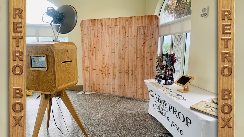 RETRO BOX PHOTO BOOTH | Orlando Arcade Game Rentals