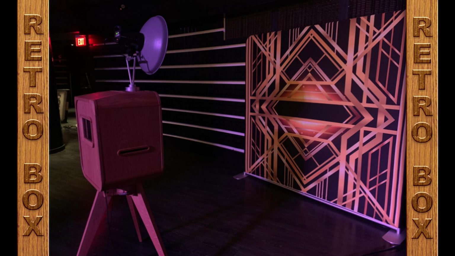 RETRO BOX PHOTO BOOTH | Orlando Arcade Game Rentals