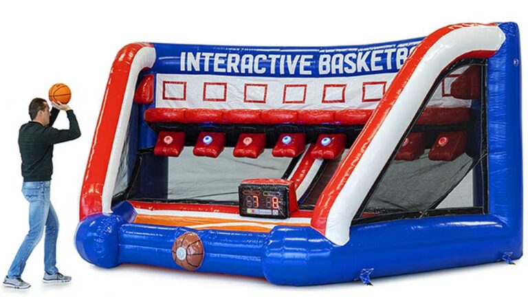 Basketball Multiplayer Inflatable Game | Orlando Arcade Game Rentals