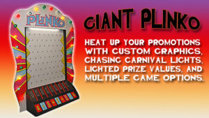 Plinko Giant | Orlando Arcade Game Rentals